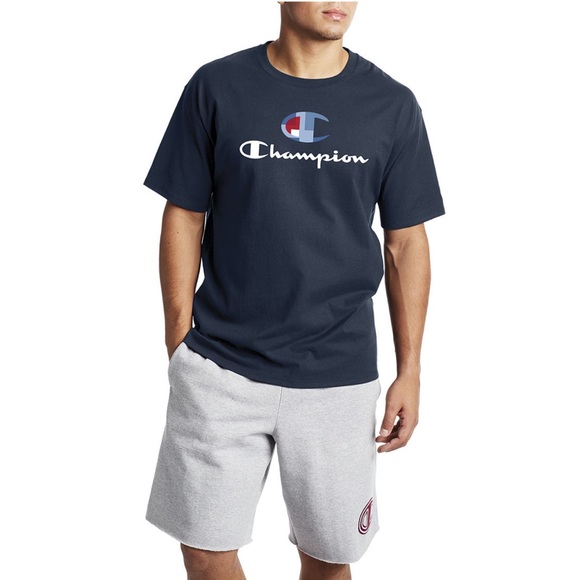 Champion | Shirts | Champion Mens Crew Neck Short Sleeve Graphic T ...